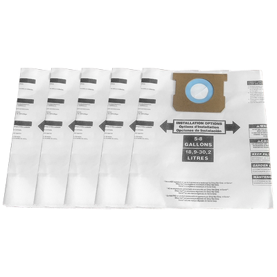 Shopvac吸尘器5-8Gallons尘袋