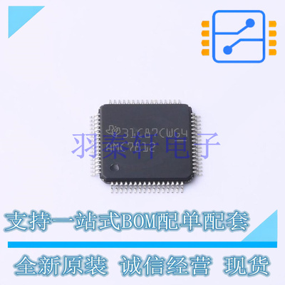 ADC/DAC-专用型 AMC7812SPAPR HTQFP-64(10x10) TI 全新原装进口
