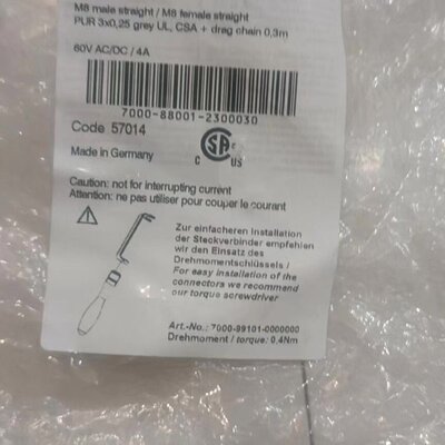 议价MURR德国穆尔7000-88001-2300030线缆