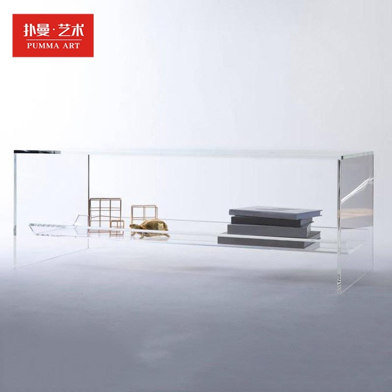 简约现代透明亚克力轻奢1.2卧室床尾凳服装店休息长凳玄关换鞋凳