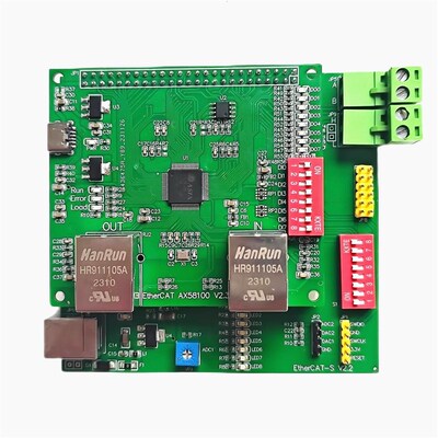 EtherCAT开发板基于STM32 AX58100 EtherCAT从站主站学习板