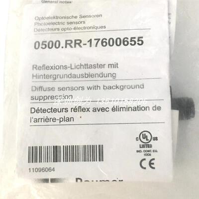 全新原装现货0500.RR-17600655光纤传感器FSE 100F6Y01询价