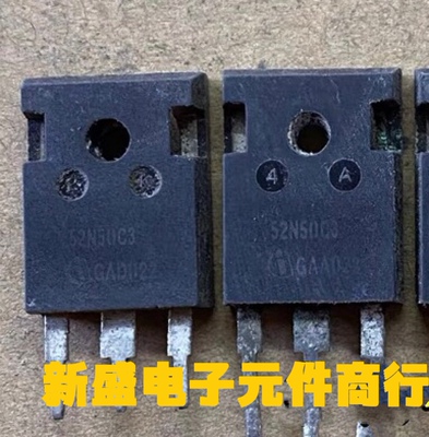原字进口拆机 52N50C3 SPW52N50C3 MOS场效应管 560V/52A TO-247