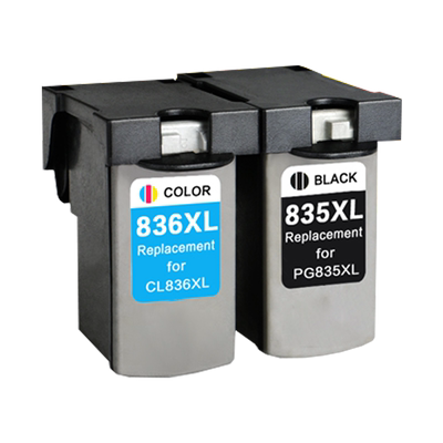 普景适用佳能PG835XL黑色墨盒CL836XL大容量彩色Canon PIXMA iP1188喷墨打印机连供改装墨水盒