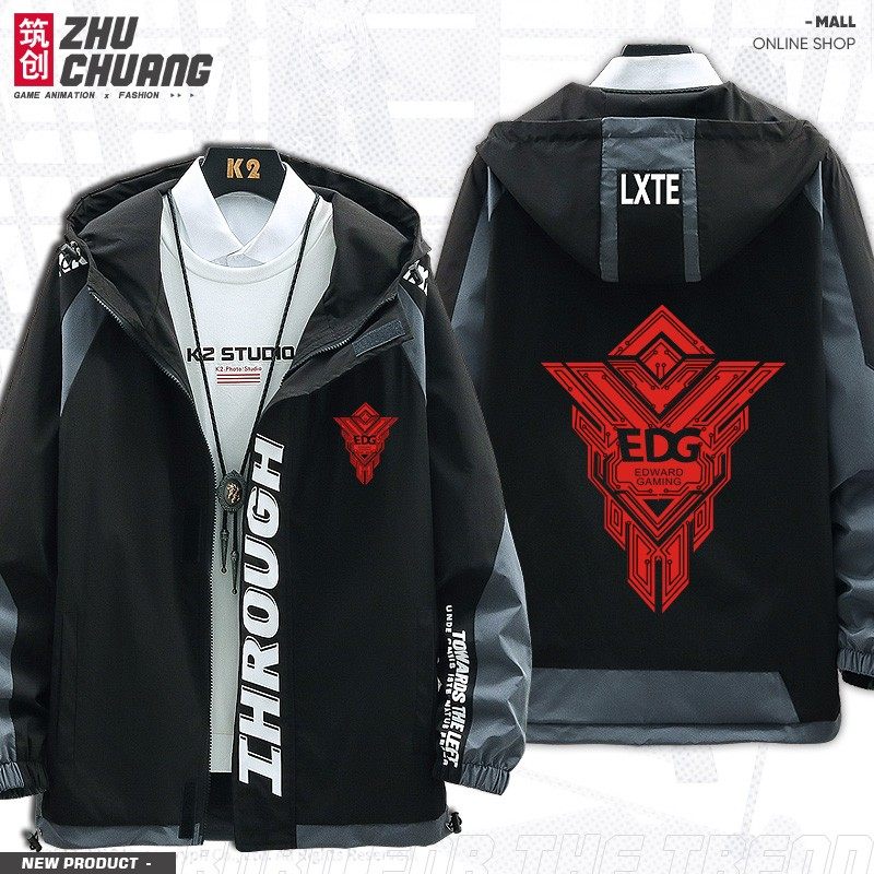 EDG战队全球总决赛联盟游戏队服比赛服同款周边潮外套夹克风衣js_虎窝淘