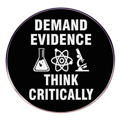 要求证据批判性思考胸针英文别针胸章金属合金徽章配饰