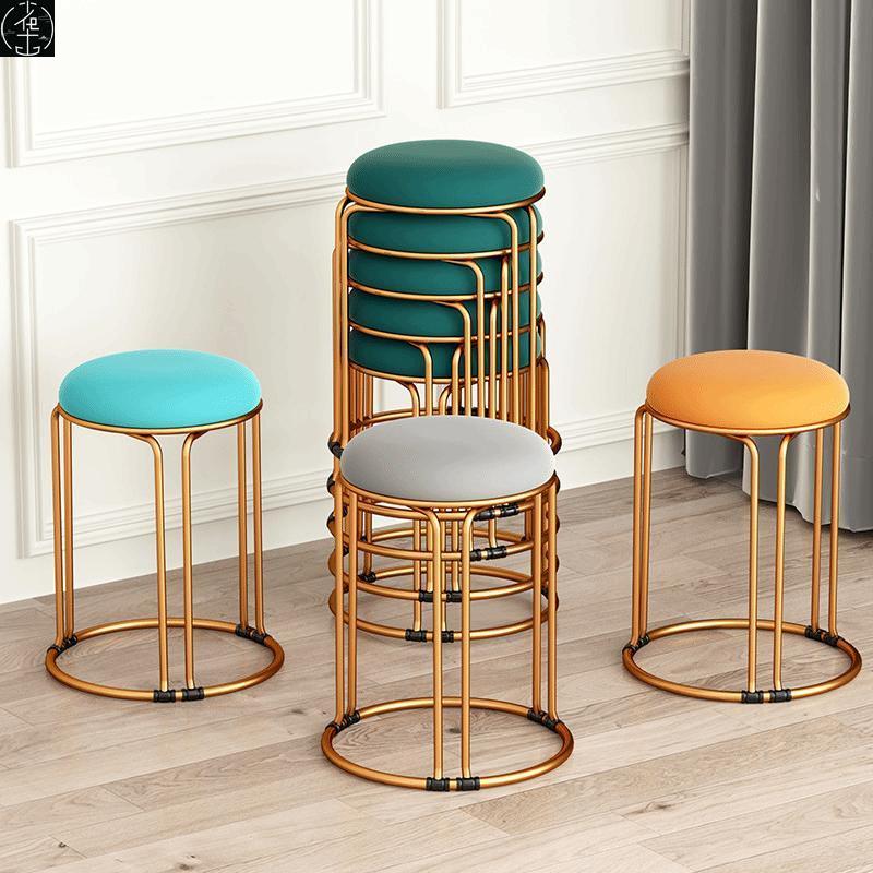 Nordic stool home modern minimalist round stool 北欧风圆凳子