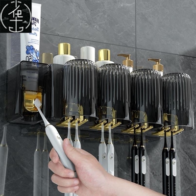 Toothbrush Holder Automatic Dispenser Cup Wall Mount