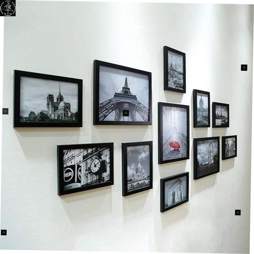 11pcs/Lot Wooden Multi Photo Frame Picture Frames Wall Hang