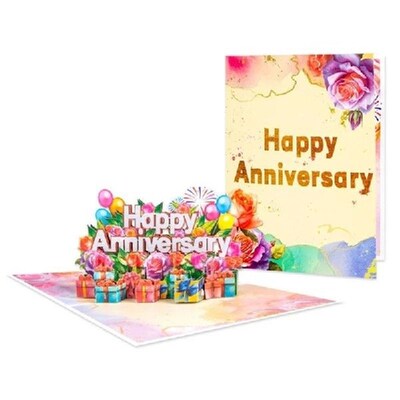 Wedding Anniversary Card Popup Greetings Cards GiYft for