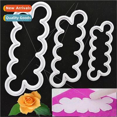3pcs Onepcs Rose Carnation Peony Flower Printing Mould Plast