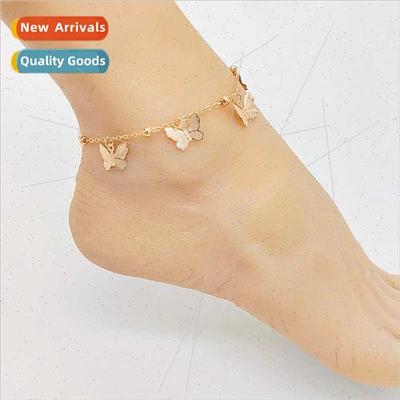 Europe bohemian fashion beach footwear female simple beads h