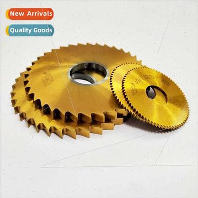 Tanium plated cobalt saw blade milling cutter/cutting millin