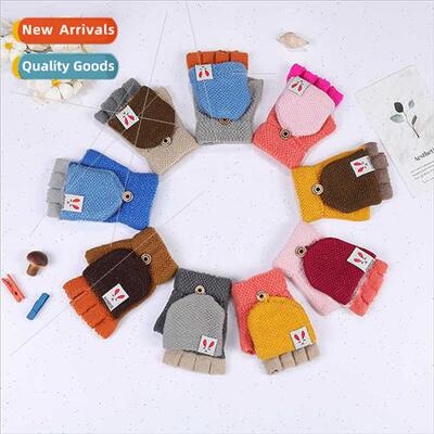 Children men women clashing color half finger flap 4-8 years