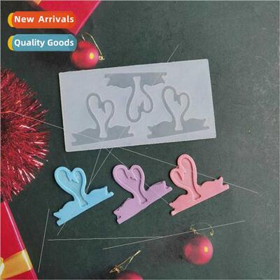3 pairs swan chocolate biscu molds cake molds ice cream cand