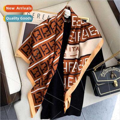 2021 new Korean  twill generous sarong fall winter fashion s