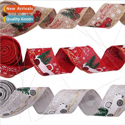 2023 Christmas Decoration Ribbon Multi ze Red Christmas Tree