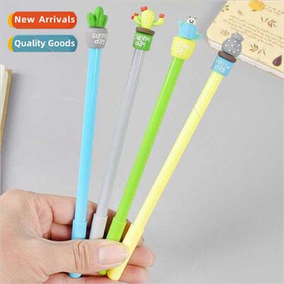 Creative stationery potted cactus neutral pen cute cartoon s