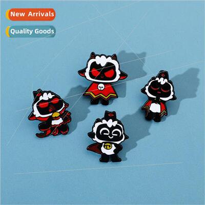 Cartoon game  metal badge baa apocalypse brooch adventure ac