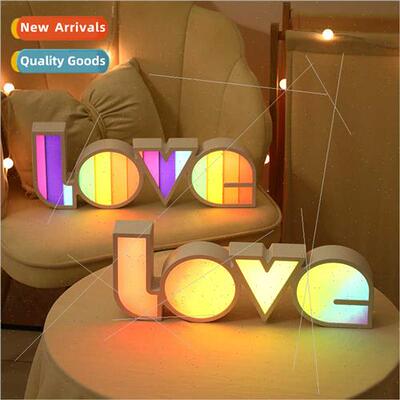 led letter light valentine day proposal confession LOVE ligh