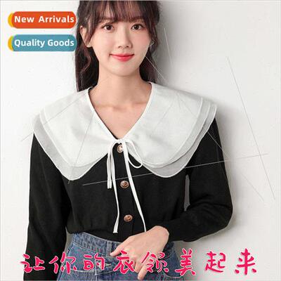 Soft yarn lace small shawl female cape summer whe multifunct