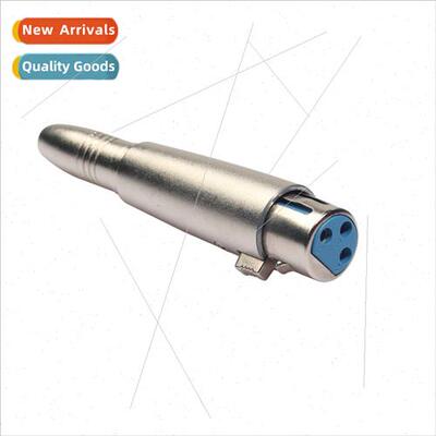 Zinc alloy 6.35 Female Large 3 pole to Ca Female XLR Microph