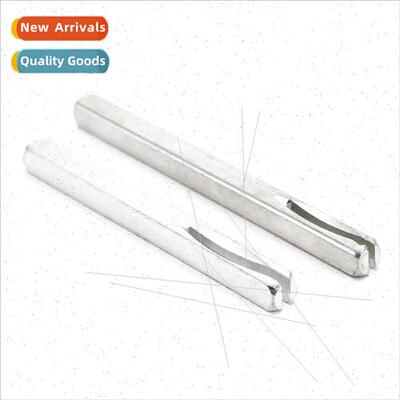 304 square bar slotted on one side Square steel Lock ftings