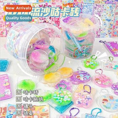 Shaped Quicksilver Guca Tile Set DIY Mahjong Guca Tray Kids