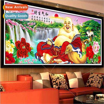 New diamond painting orchid Maiya Buddha gas born wealth dia