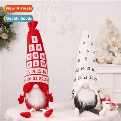 Christmas decorations Large advent calendar faceless old man