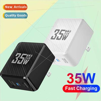 Gallium tride GaN 35W Fast Charger QC3.0 Charger US/EU/UK St