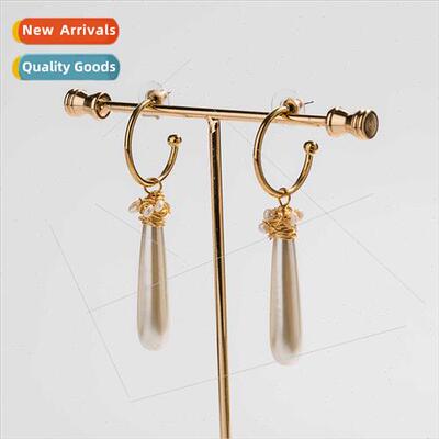 Europe C-shaped ear hooks hand-wound wire copper wire long i