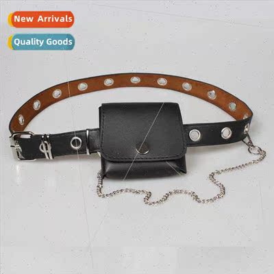 2019 new skeleton air eye removable chain ins decorative bel