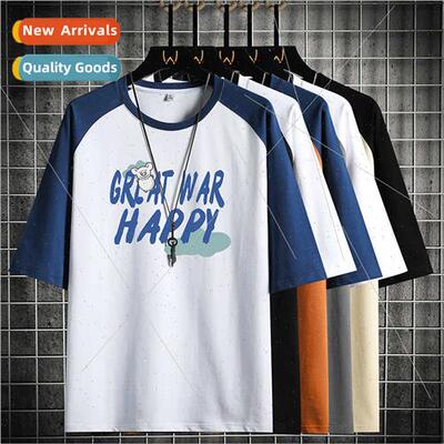 Heavyweight T-shirt 220 grams 100 cotton summer new nd loose