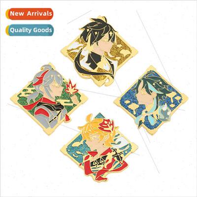 Game anime original God around alloy brooch elf Dardalia bel