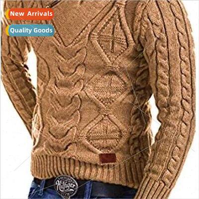 2019 Autumn Winter New Fashion Solid Color Large ze Men Kn S