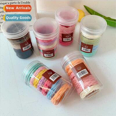 New colorful -injurious hair rubber band thicker high elasti