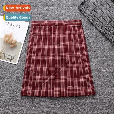 bean sand red between yellow grid JK spring fall bustier ski