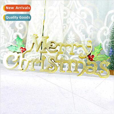 Christmas decorations three-dimensional English signs Englis
