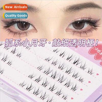 Fox Crescent Lower Eyelashes Thick ght Natural mulation ngle