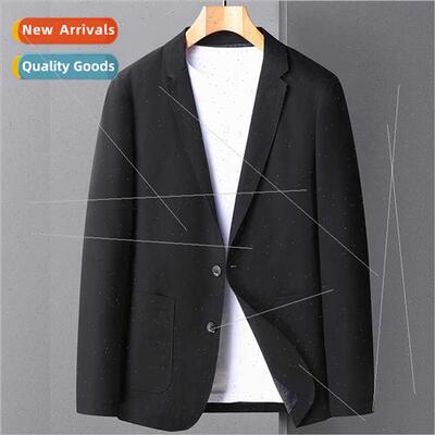 2023 Spring Autumn thin young men solid color su jacket busi
