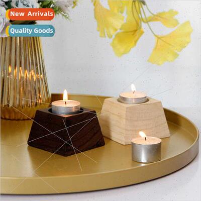 Black Wooden Candle Holder Wooden Ladder Vintage mple Christ