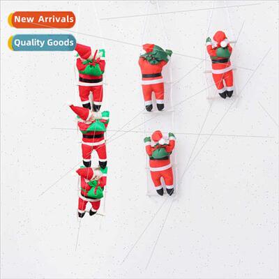 Christmas decorations 25cm climbing ladder climbing rope San