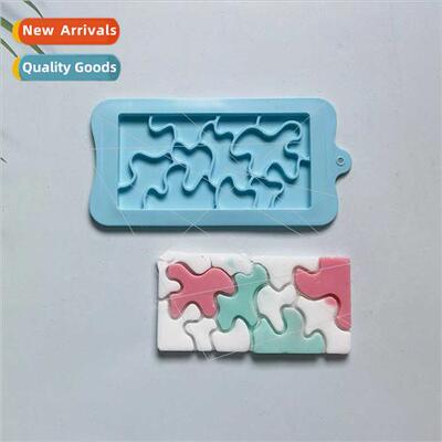 Puzzle chocolate 168 chocolate silicone mold ice pudding des