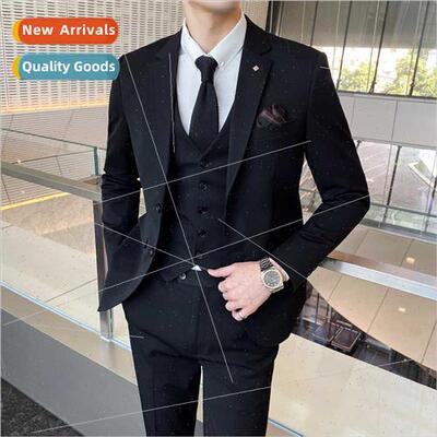 Su men su threePCS Korean Slim  business men career mal dres