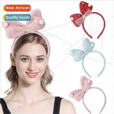 New Christmas bow headbparty decorations photo props Christm