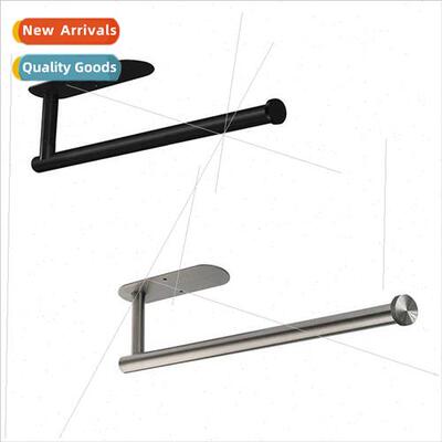 Under Cabinet Sticky Paper Towel Holder Kchen Cling Wrap Hol