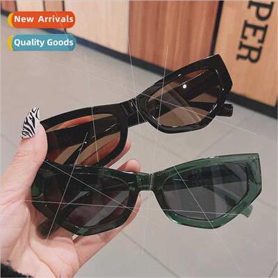 2022 Europe summer new cat eye sunglasses tide ins retro con