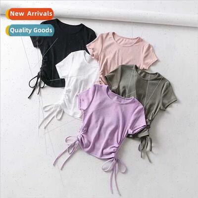 Europe Uned States women clothing both sides tie rope drawst