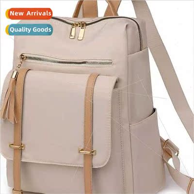 Shoulder bag women new simple flip cover outdoor travel back